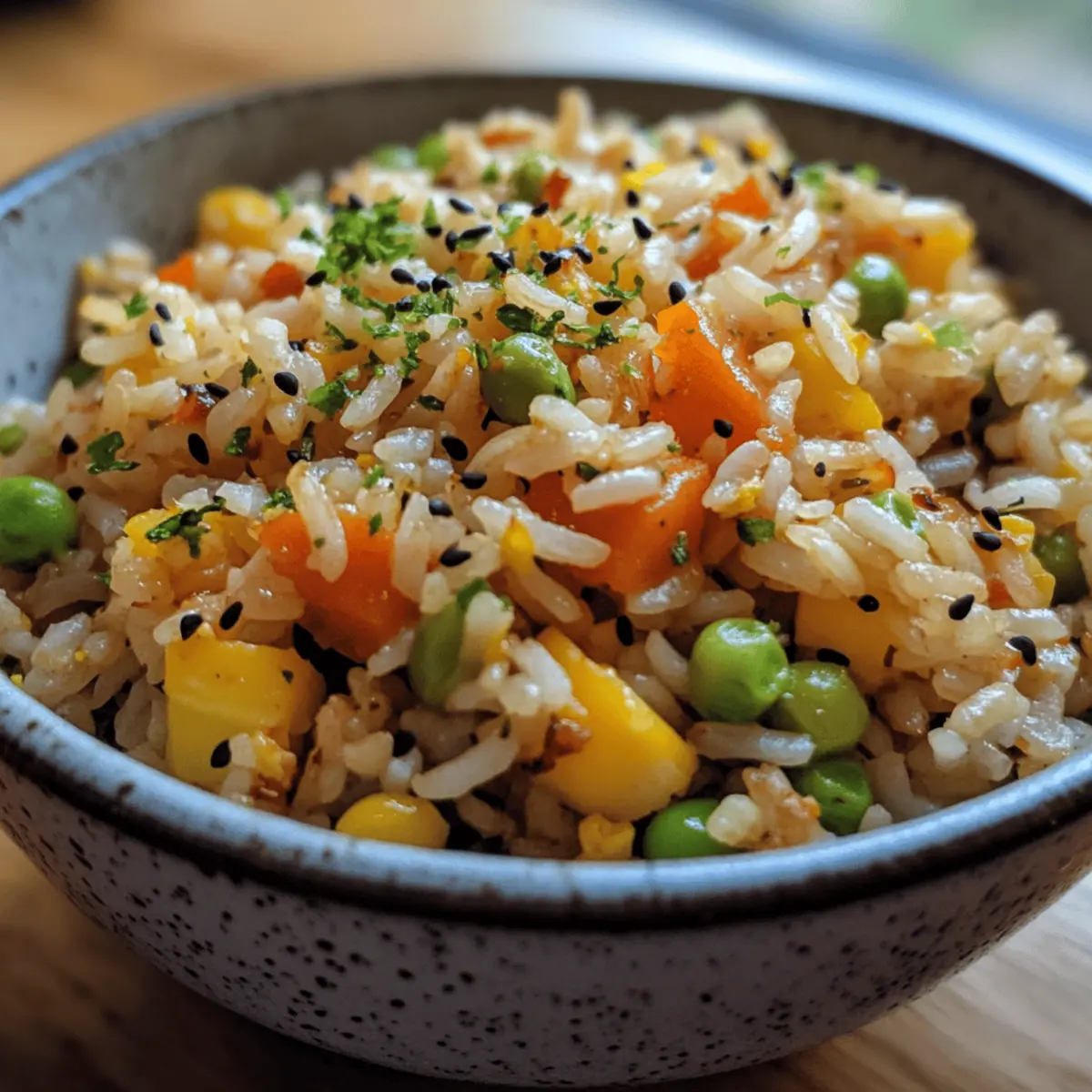 Ultimate Crisp & Flavor-Packed Simple Veggie Fried Rice